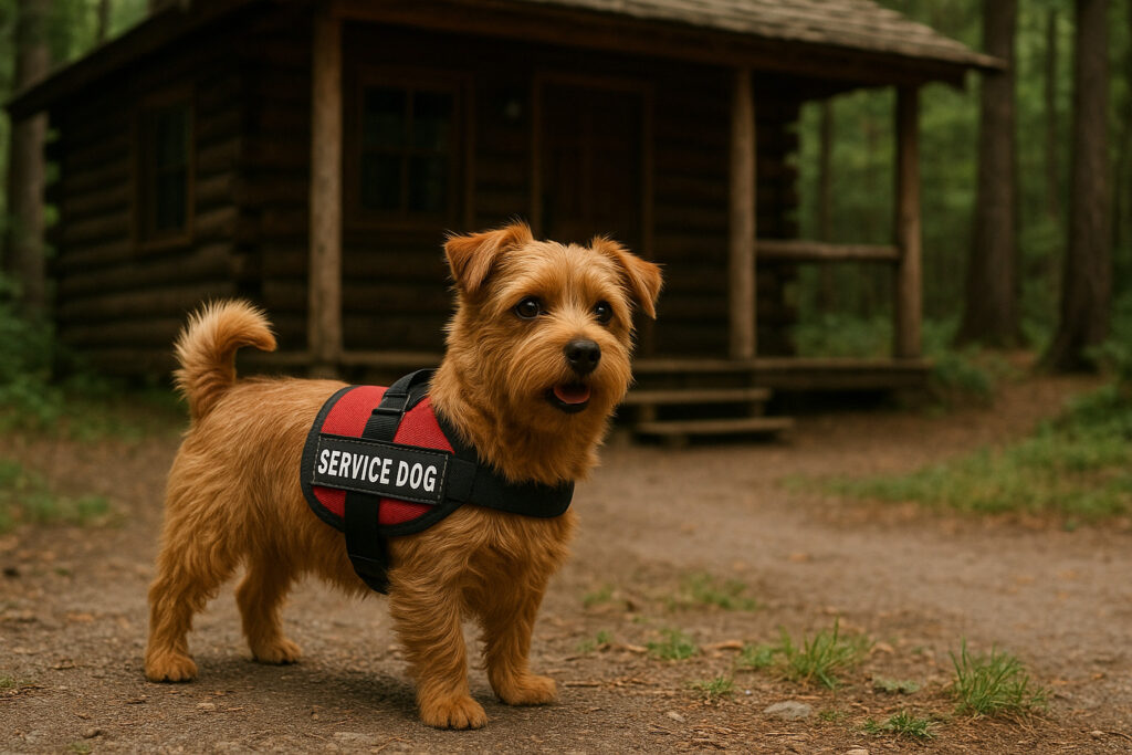 Norfolk Terrier as a Service Dog