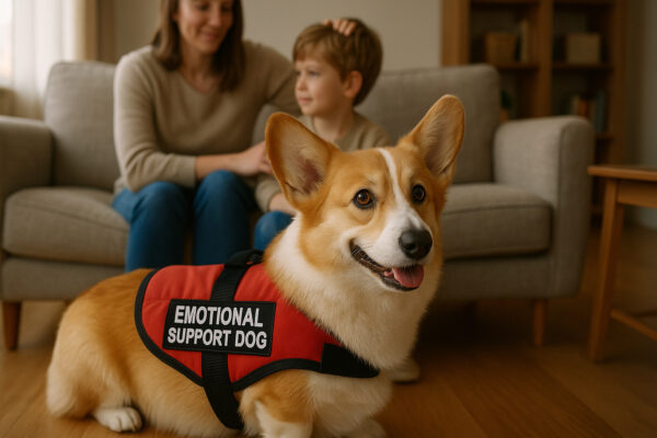 Pembroke Welsh Corgi as an Emotional Support Dog