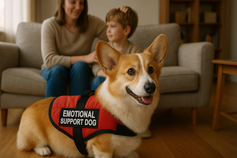 Pembroke Welsh Corgi as an Emotional Support Dog